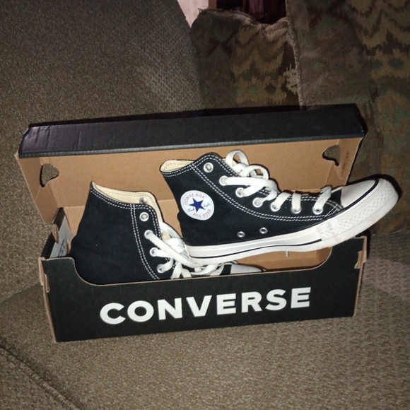 Converse All Stars | Shoes | Converse Chuck Taylor All Stars Hi Black ...